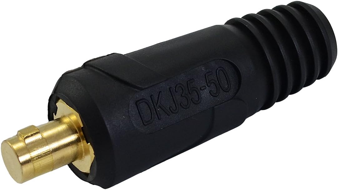 RIVERWELD TIG Welding Cable Panel Connector-Plug DKJ35-50 315Amp Dinse ...