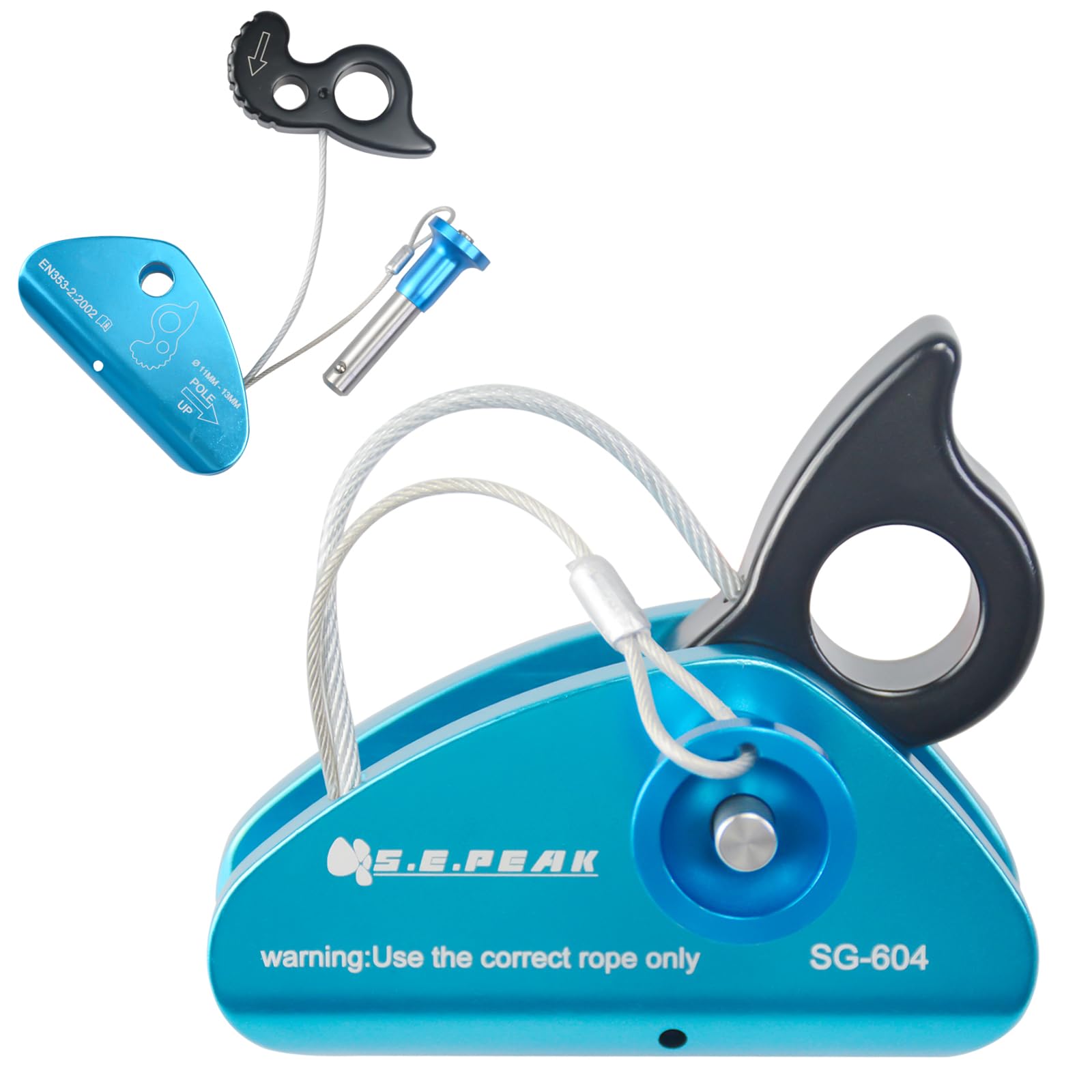 Mua 15kN Rope Grab,CE Certified Fall Arrestor Ascender, Flip Line ...