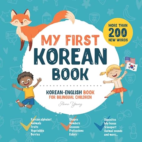 Mua My First Korean Book. Korean-English Book for Bilingual Children ...