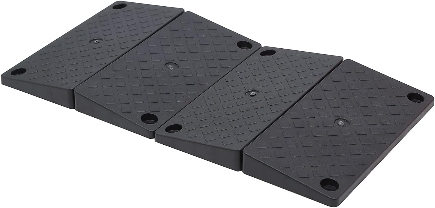 Homeon Wheels Rv Leveling Blocks,Used for Leveling Single Wheels,Heavy ...