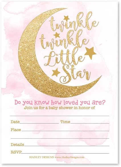 Do You Know How Loved You Are DIY Invite Little Star Baby Shower Invite Twinkle Twinkle Little do-you-know-how-loved-you-are-diy-invite-little-star-baby-shower-invite-twinkle-twinkle-little