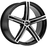 Amazon.com: Vision 469 Boost 17x7 5x4.5" +38mm Silver Wheel Rim 17 ...