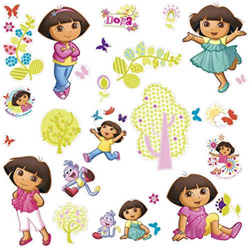 RoomMates RMK1378SCS Dora the Explorer Peel & Stick Wall Decals