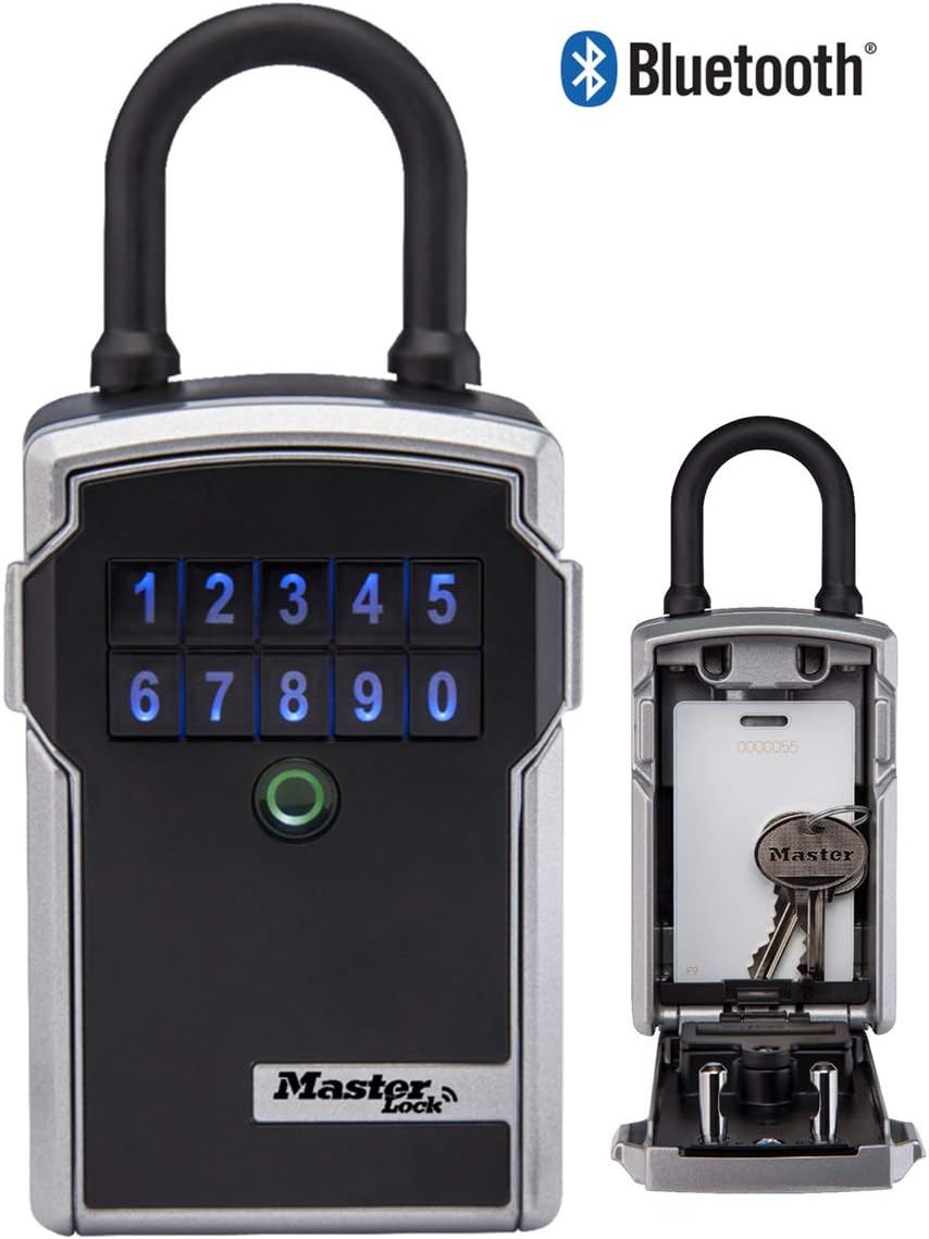MASTER LOCK Connected Key Safe [Bluetooth or Combination Access ...