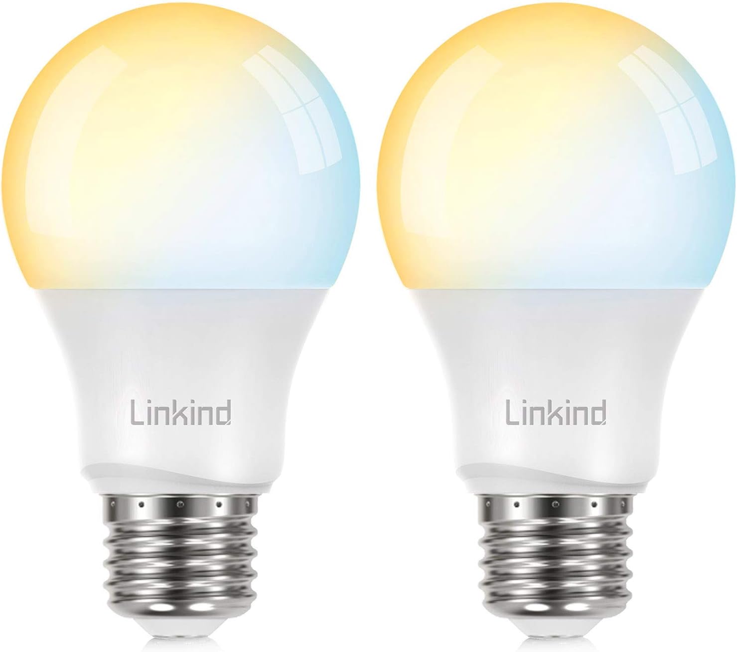Linkind Smart E14 LED Candle Bulbs, 5.4W Zigbee Candelabra Lights ...