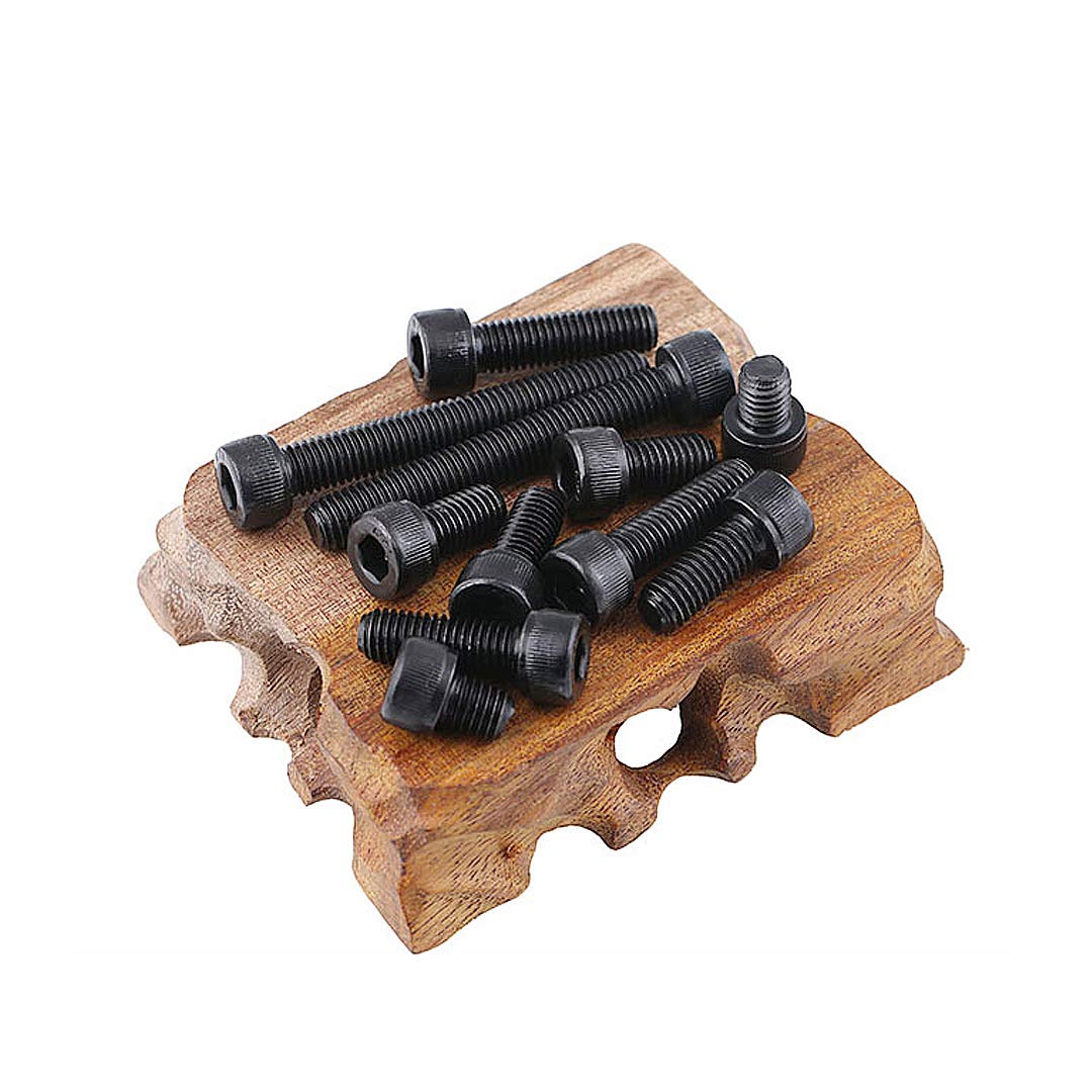ANSIEDIO M16 Alloy Steel Hex Socket Cap Head Screws Bolts, Black High ...