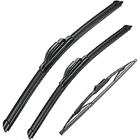 Amazon.com: 3 wipers Replacement for 2018-2020 Chevy Equinox, Windshield Wiper Blades Original ...