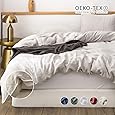 Amazon.com: Simple&Opulence 100% Pure Linen Duvet Cover Set Queen(88" x ...