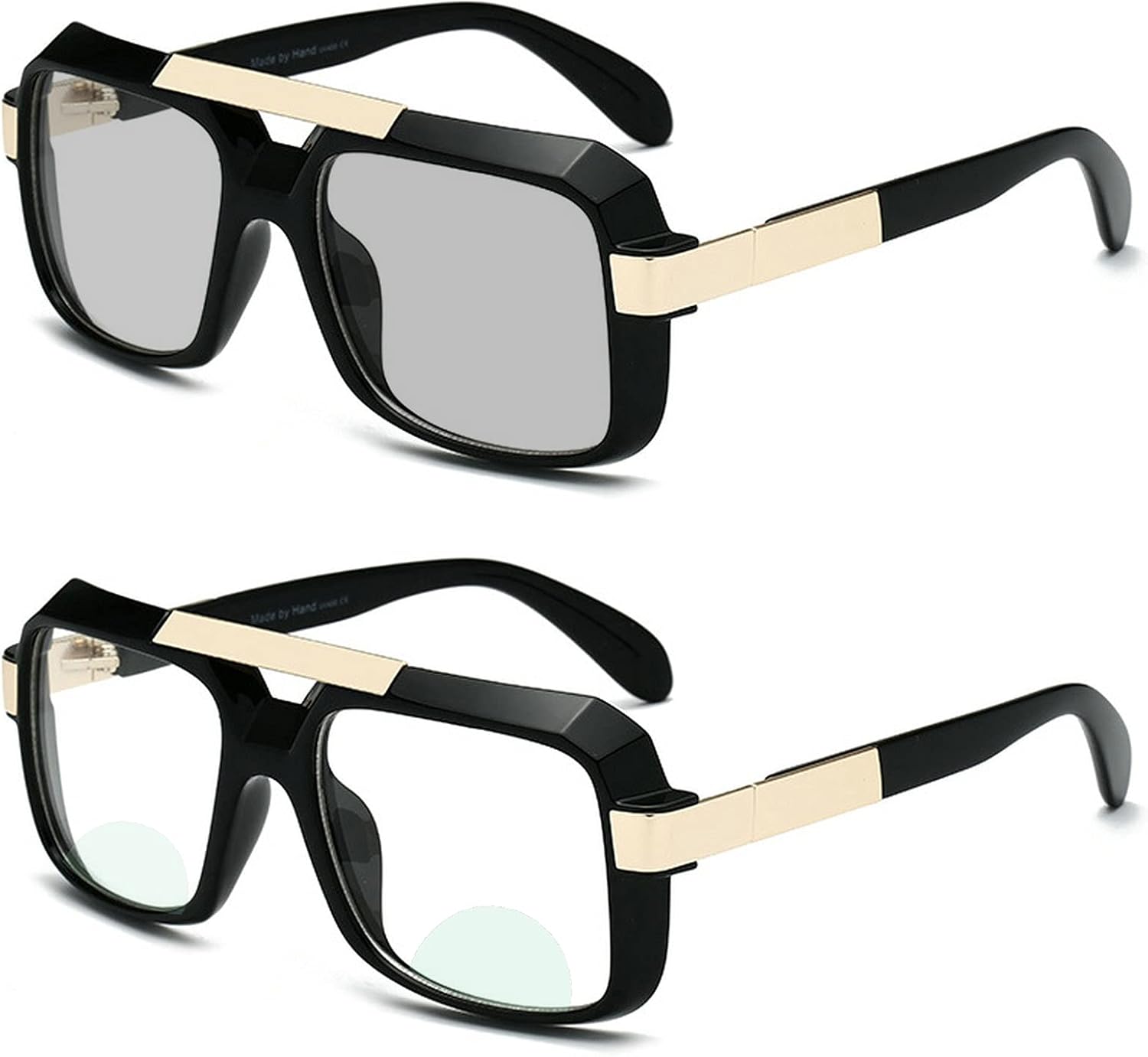 Amazon.com: Oversized Transition Sunglasses Photochromic Reading ...