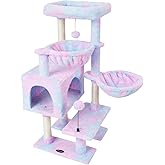 Amazon.com : KIYUMI 26G Cat Tree Cat Tower Condo with Sisal Scratching ...