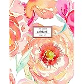 Notebook: Unruled/Unlined/Plain Notebook/Sketchbook/Composition - (8.5 ...