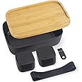 Amazon.com: Viking Factory Small Box with Bamboo Tray Portable Storage ...