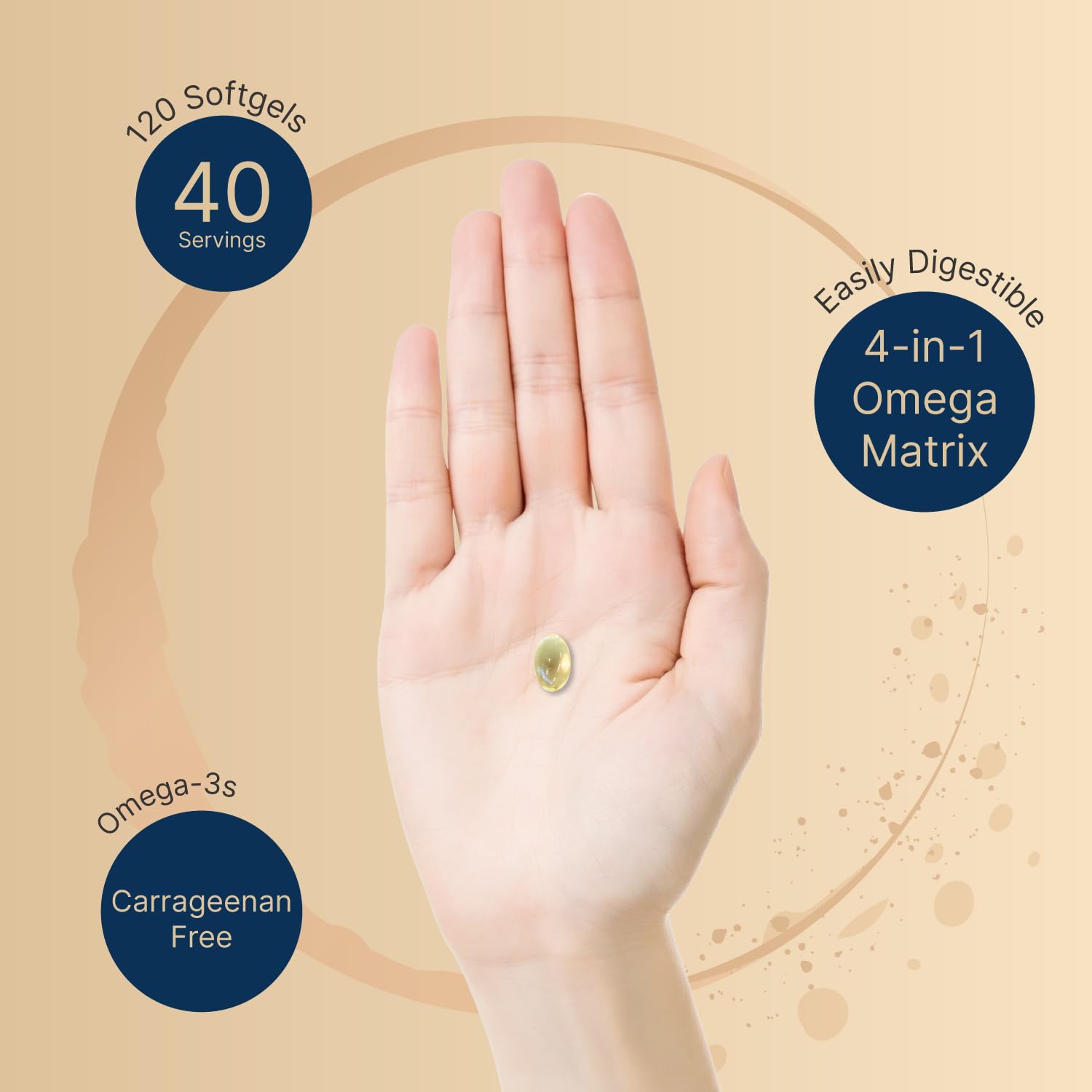 Mua Vegan Omega 3 Algae Oil Supplement 1,250 mg Per Serving | 120 ...