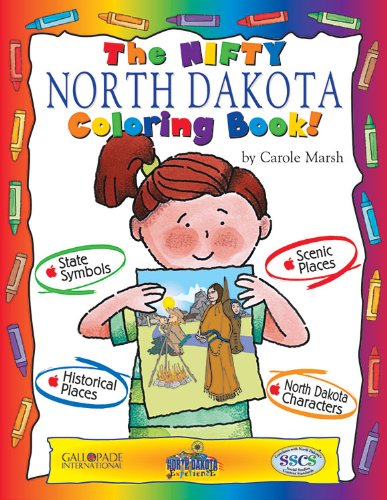 The Nifty North Dakota Coloring Book! (North Dakota Experience): Marsh ...