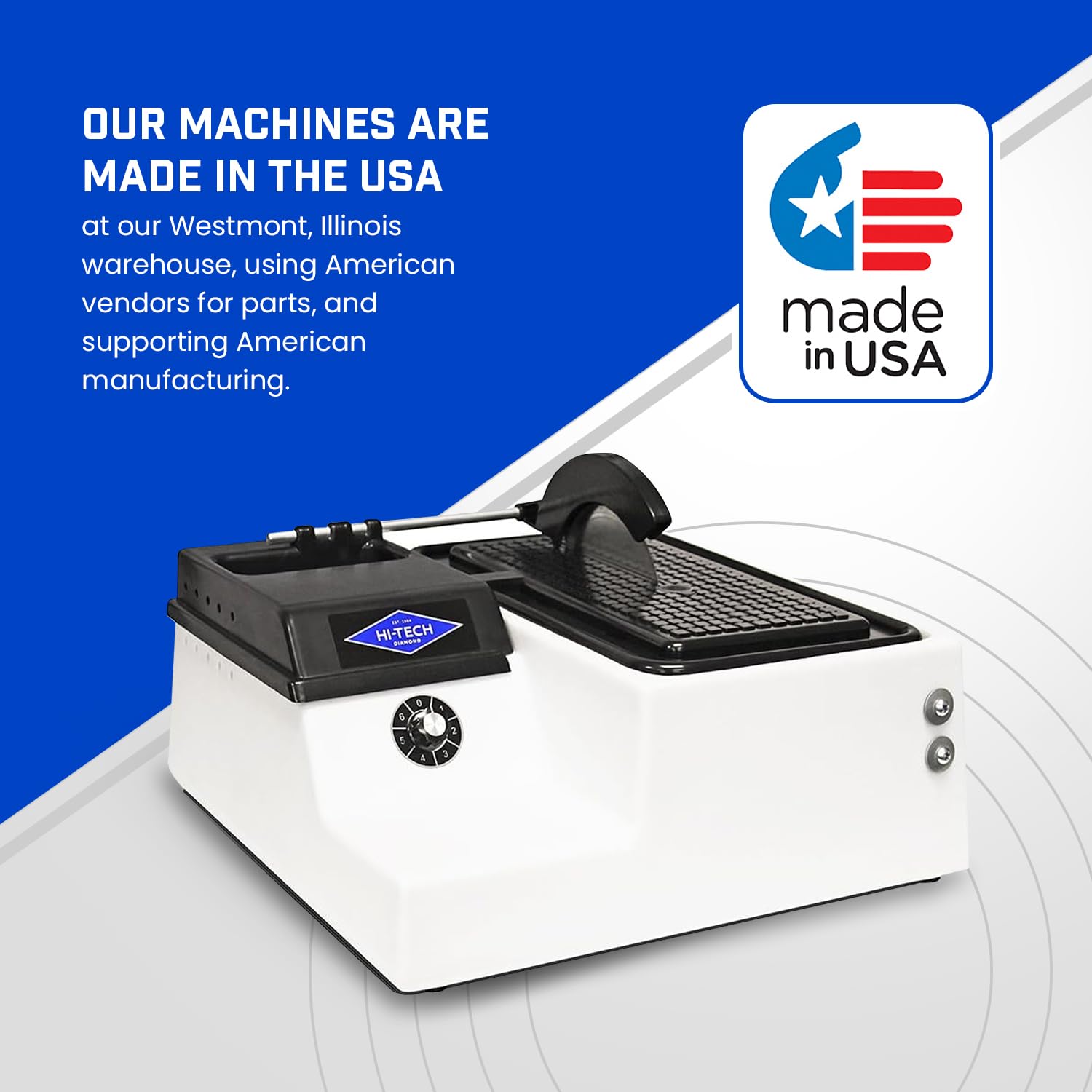 Hi-Tech Diamond - 6" Lapidary Saw - Lapidary Equipment Rock, Stone ...