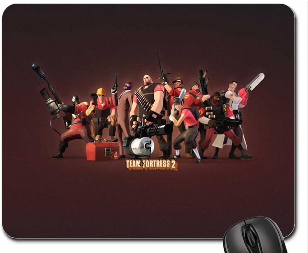Amazon.com : Team Fortress 2 Mouse Pad, Mousepad (10.2 x 8.3 x 0.12 ...