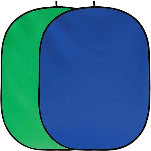 Fancierstudio 2 in 1 Chromakey Green Screen Chromakey Blue Screen ...