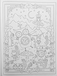 Amazon.com: Creative Haven Curious Creatures Coloring Book (Adult ...