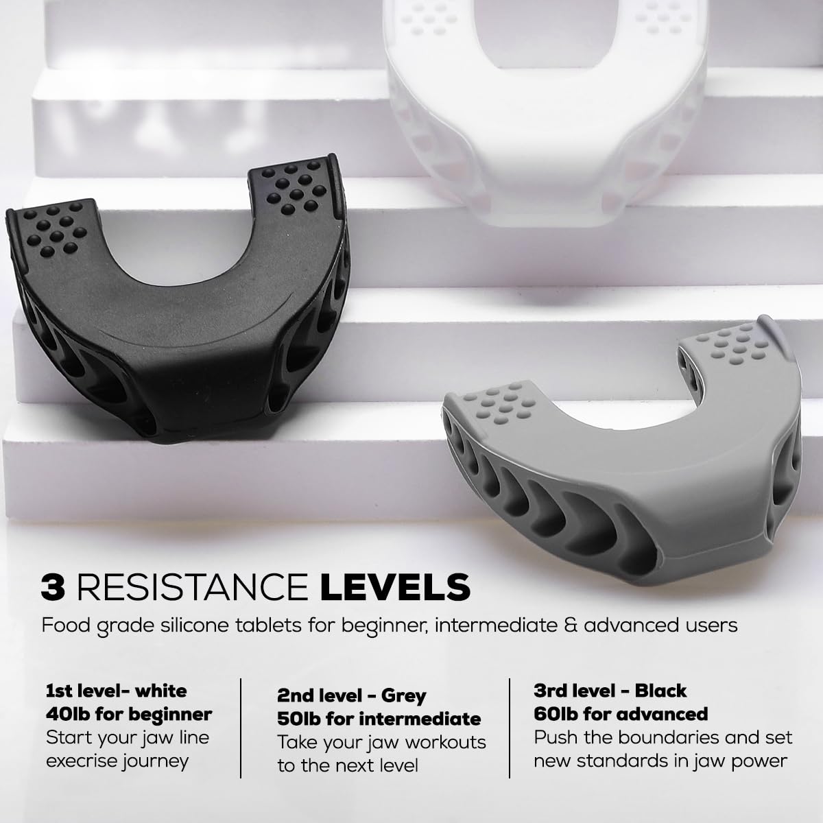 Mua Elegancy Jaw Exerciser 3 Strengths Jaw Shark | Face Exerciser ...