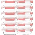 Amazon.com: GULFLIN Glass Meal Prep Containers 12-Pack, 22oz Glass Food Storage Containers with ...