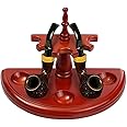Amazon.com: Tobacco Pipe Rack Wooden Tobacco Pipe Stands for 5 Smoking ...
