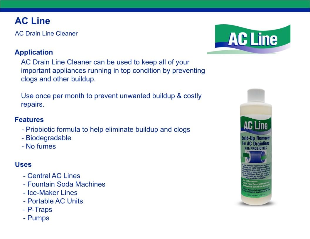 Mua AC Drain Line Cleaner - 2 Pack / 6 Month Supply - Cleans HVAC drain ...