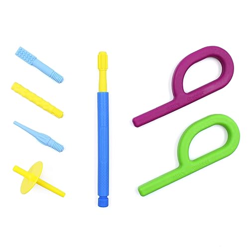 ARK's Oral Motor Starter Kit with Z-Vibe and Chewies (Royal Blue, with ...