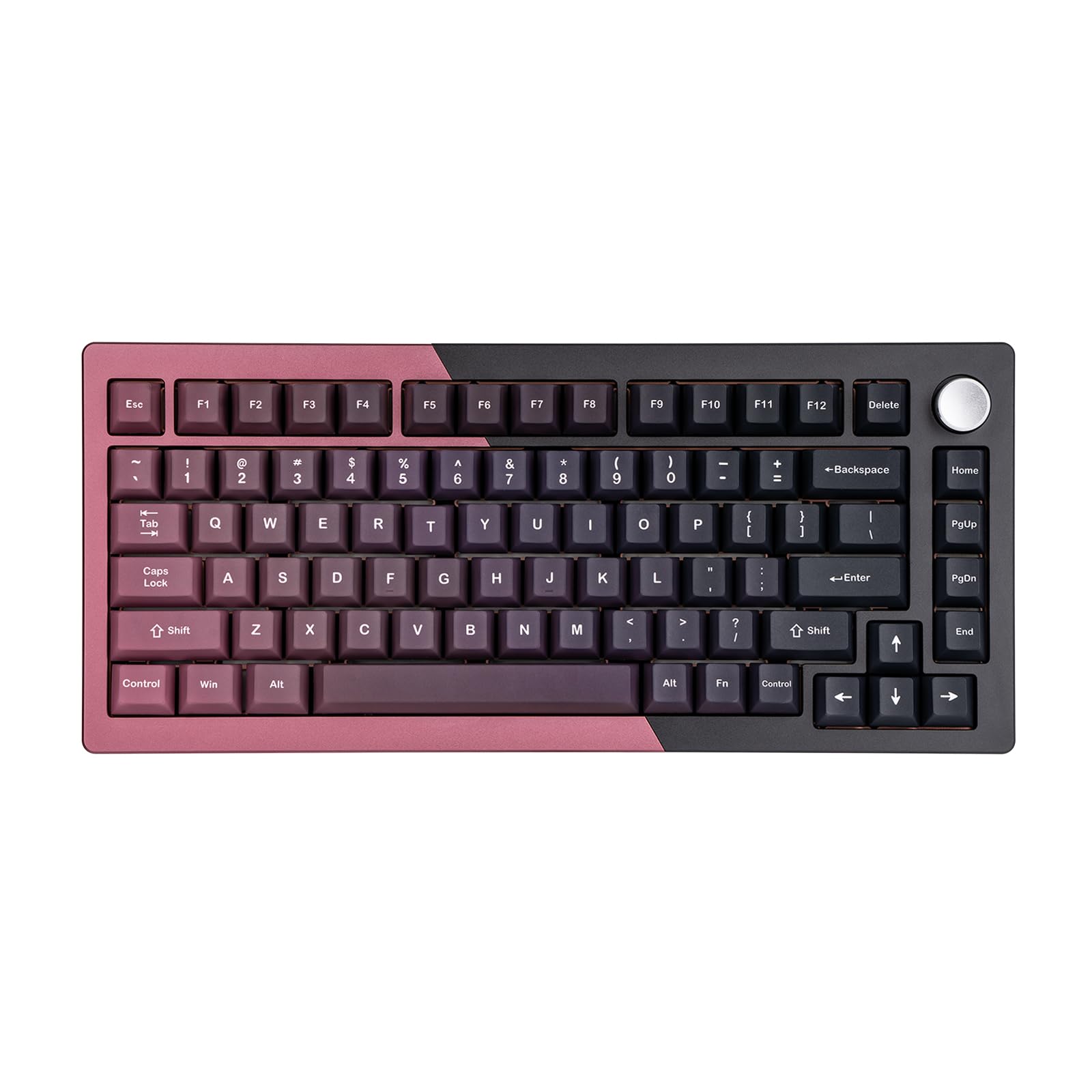 KiiBoom Loop 75 75% Full Aluminum Block Structure Mechanical Keyboard ...
