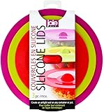 Amazon.com: Joie Silicone Stretch Lids, Reusable Food Storage Lids, Set ...
