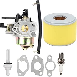 Amazon.com : Butom New Carburetor Carb with Gasket Spark Plug Air Filter for Honda GX240 8.0HP ...