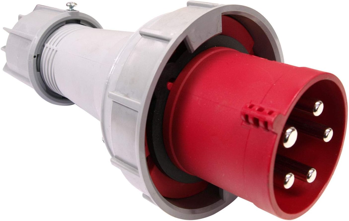 PCE 63 AMP 3P+N+E 415V IP67 Rated Trailing Plug 5 Pin 63A Waterproof ...