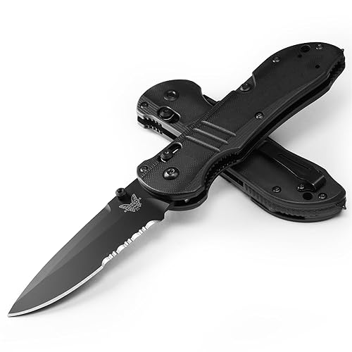 Benchmade - Tactical Triage 917SBK Knife with Glass Breaker and Rescue ...