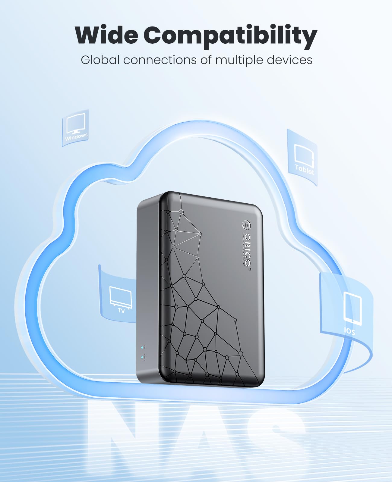 ORICO NAS And Private Cloud For 3.5" SATA HDD/SSD NAS Storage ...