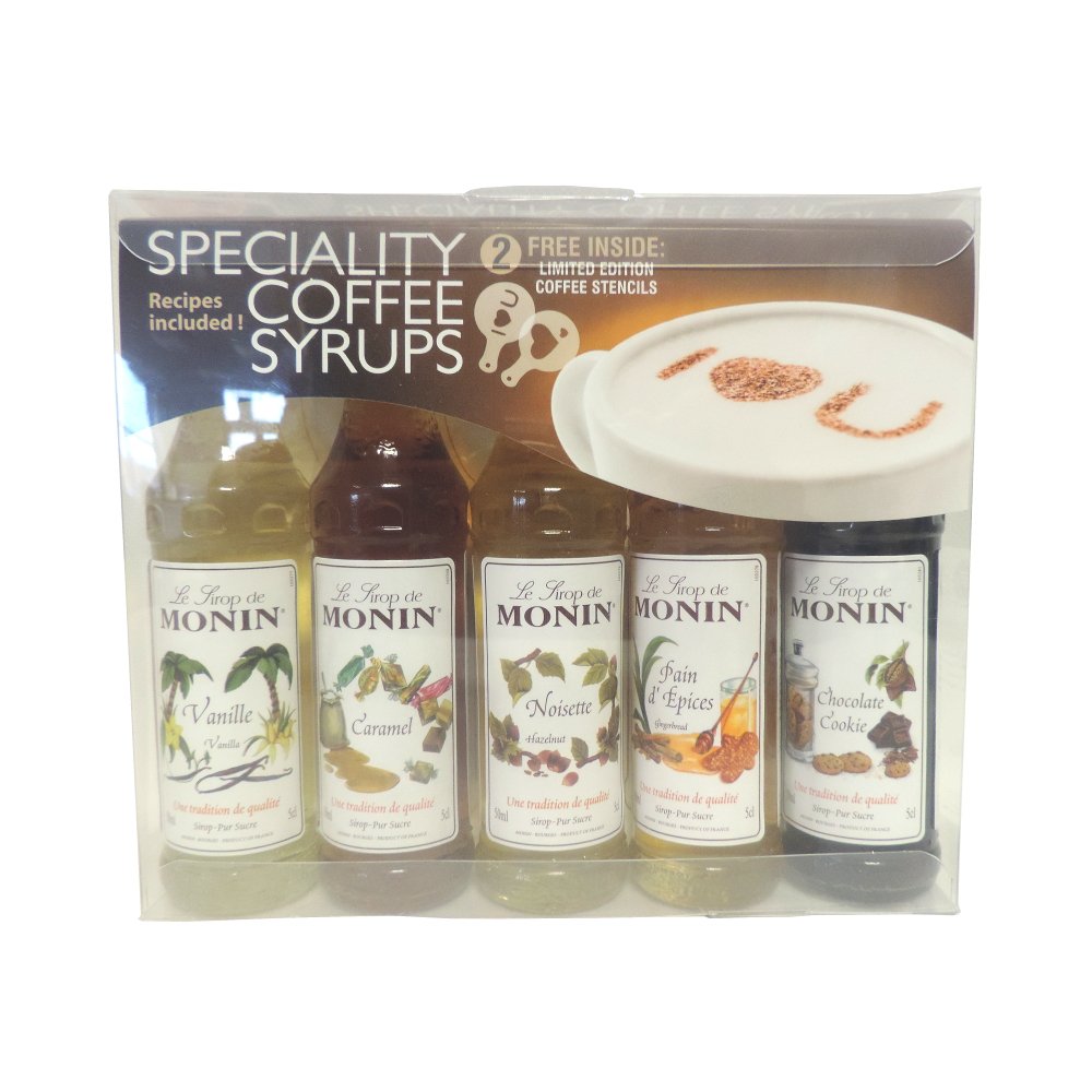 Buy Monin - Speciality Coffee Set - 5 x 50ml (Case of 12) Online at ...