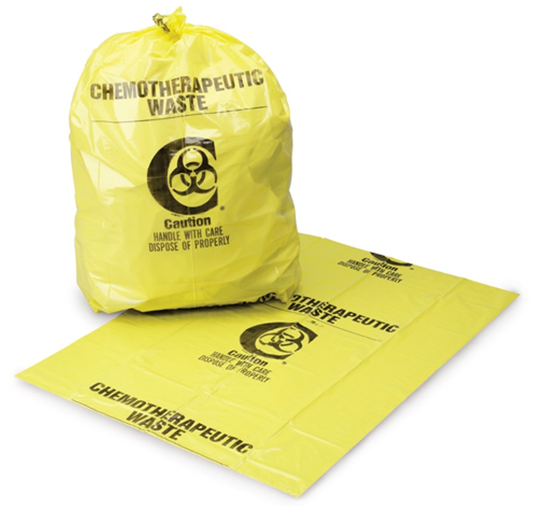 Amazon.com: Medi-Pak SURE-SEAL Yellow Chemotherapy Linen Bags 40 X 46 ...