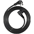 Amazon.com: 90 Degree Computer Power Cord - 6FT Right Angle IEC Power Cord, Universal PC Power ...