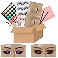 Amazon.com : Makeup Practice Face Board, Resusable 3D Makeup Mannequin ...