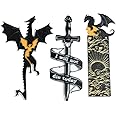 Amazon.com: Fourth Wing Bookmarks - Dragon Bookmark for Women Men - Cool Dragon Acrylic Book ...