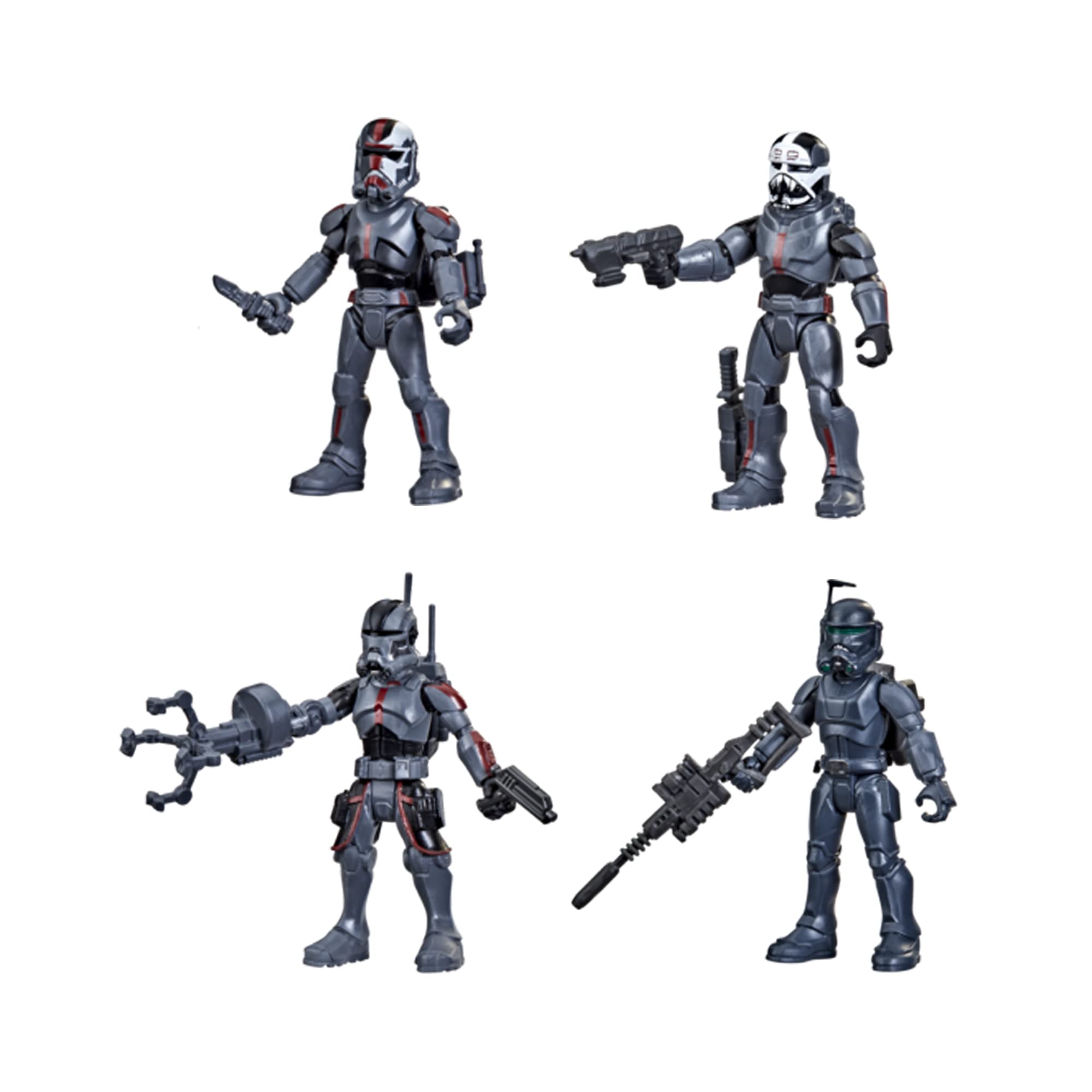 Mua Star Wars Mission Fleet Clone Commando Crash Figure 4 Pack Bad ...