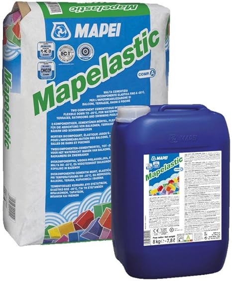 MAPELASTIC MALTA BICOMPONENTE 32KG: Amazon.it: Fai da te