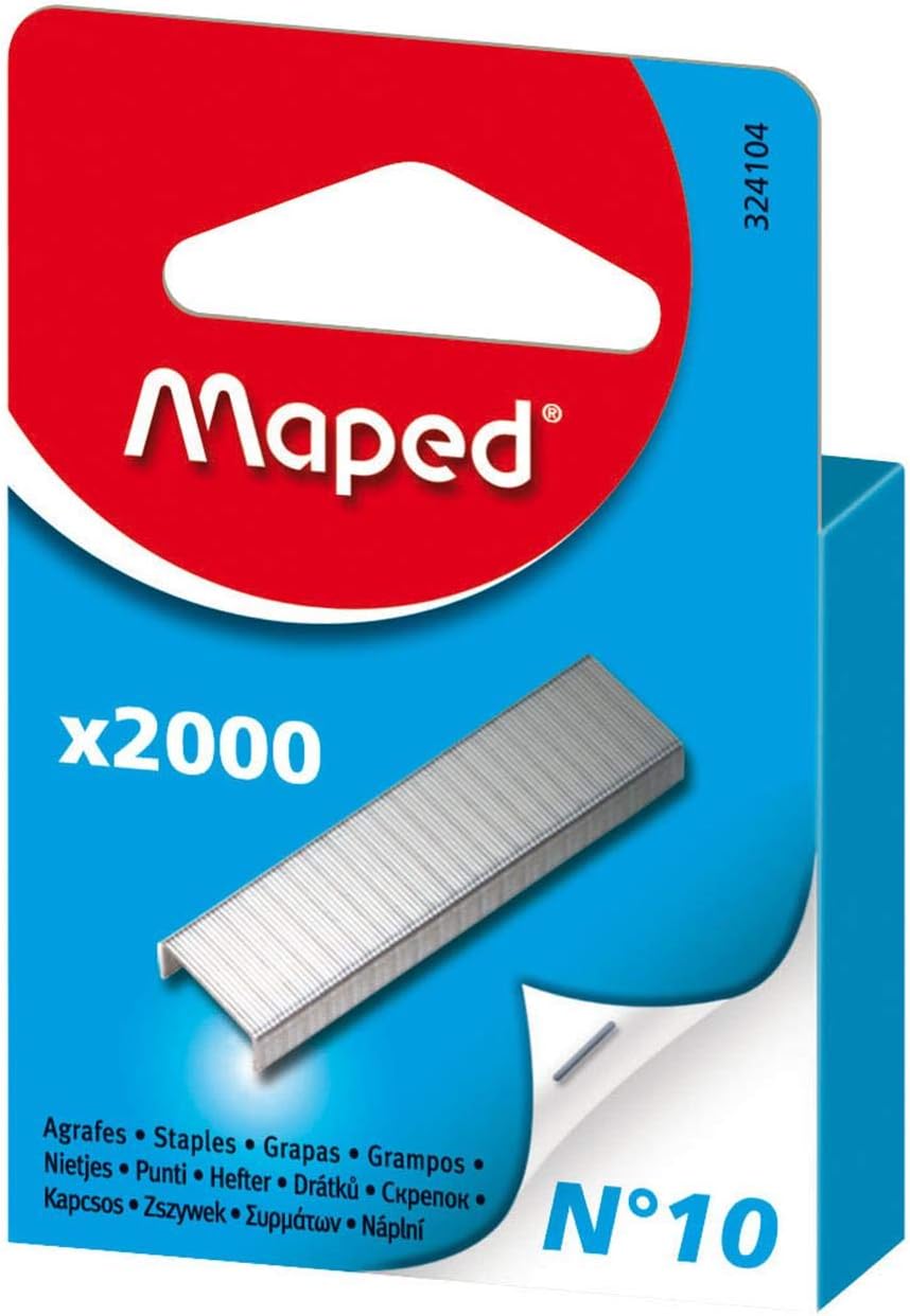 Maped Staples No.10 (Pack of 2000): Amazon.co.uk: Office Products