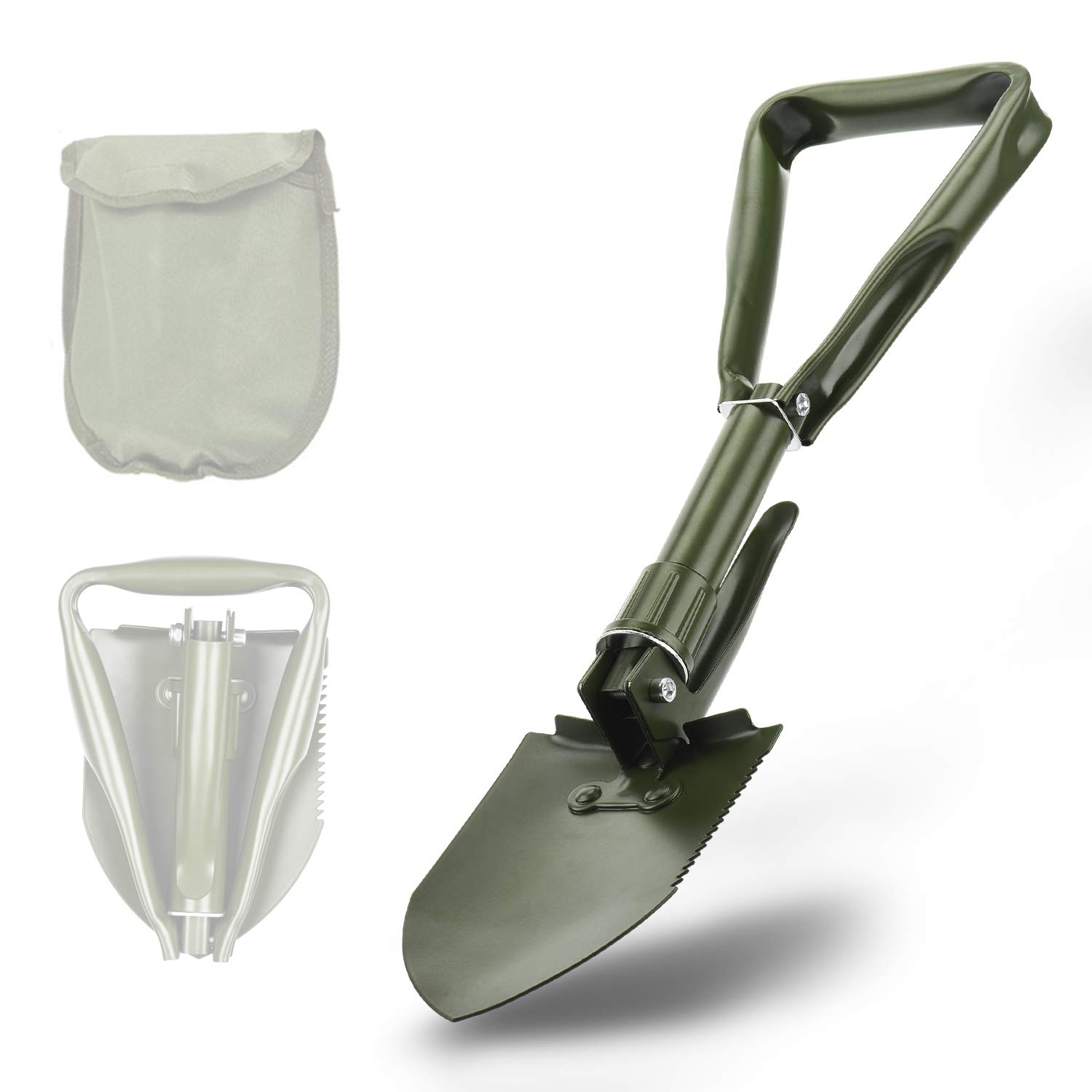 Amazon.com : SUNHOO Collapsible Shovel, Mini Spade Shovels for Digging ...