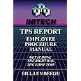 Initech TPS Report Employee Procedure Manual: Funny Novelty Notebook ...