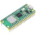 Waveshare Pi Pico W Microcontroller Board with Pre-soldered Header ...