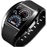 Amazon.com: FANMIS Digital Fashion Cobra Men's LED Watch Silicone Iron ...