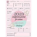 Weight Loss Journal for Women: Cute Food and Fitness Journal for Women ...