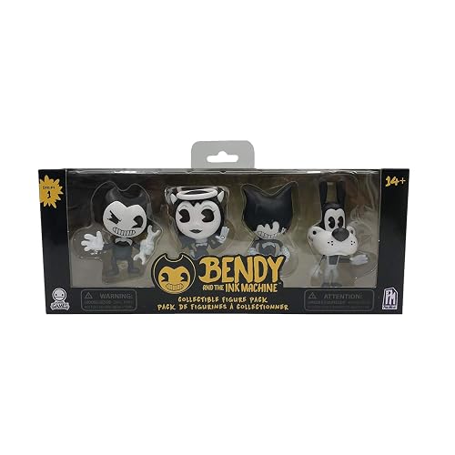 Bendy Collectible Figure Pack -2.5" Figurines - Bendy and the Ink ...