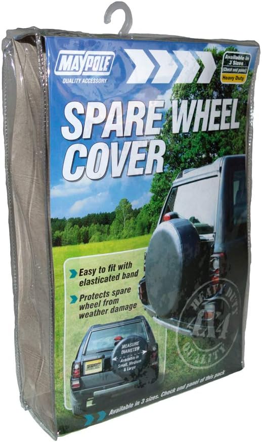 Maypole MP94431 4×4 Rear Spare Wheel Cover – BigaMart