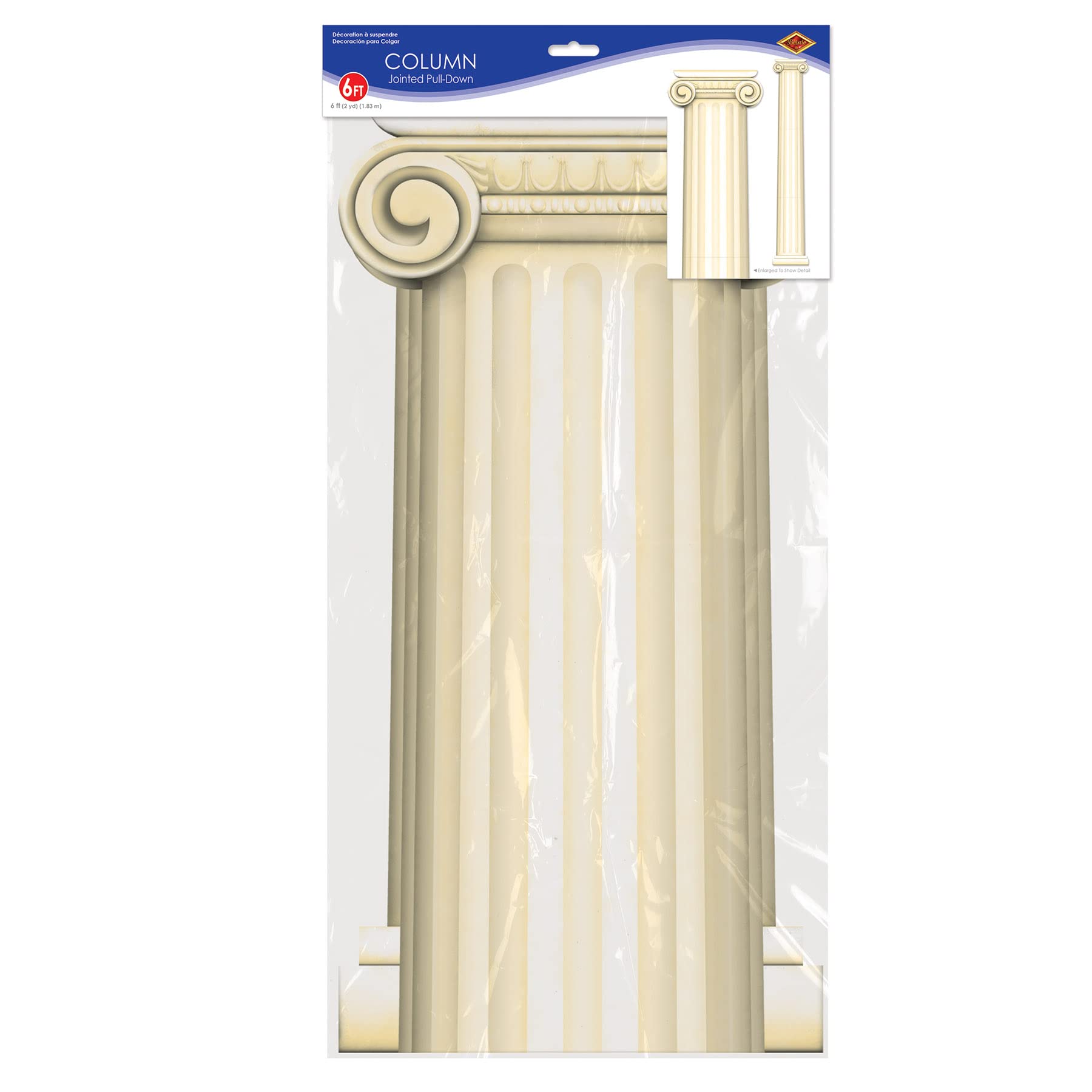 Mua Beistle Roman Pillar Photo Prop Backdrop, 6' Tall - Greek Column ...