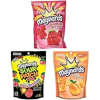 Amazon.com : Maynards Sour Cherry Blasters, Swedish Berries and Fuzzy ...
